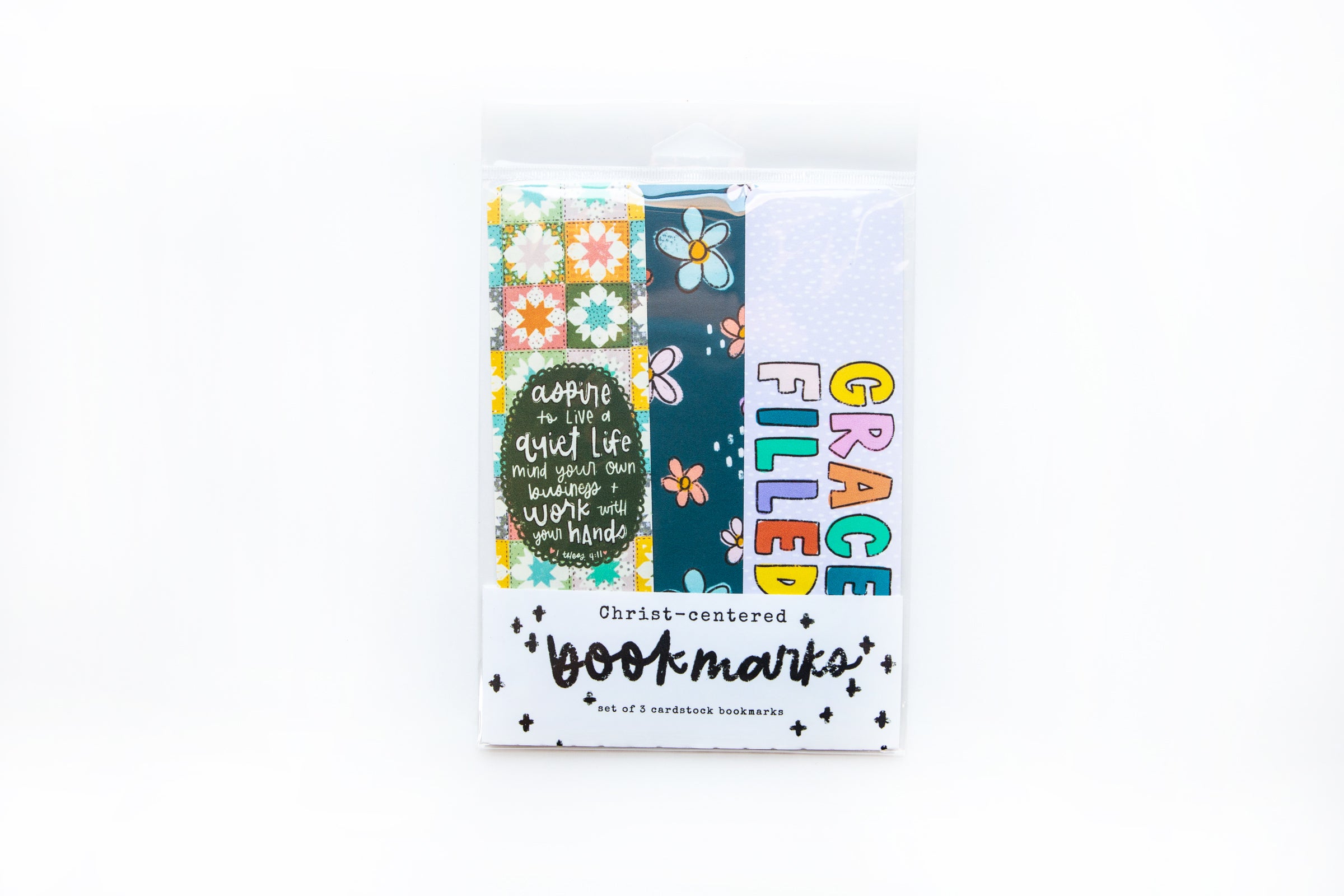 Christ-centered Set of 3 Bookmarks (Grace Filled set) – Kingfolk Co ...
