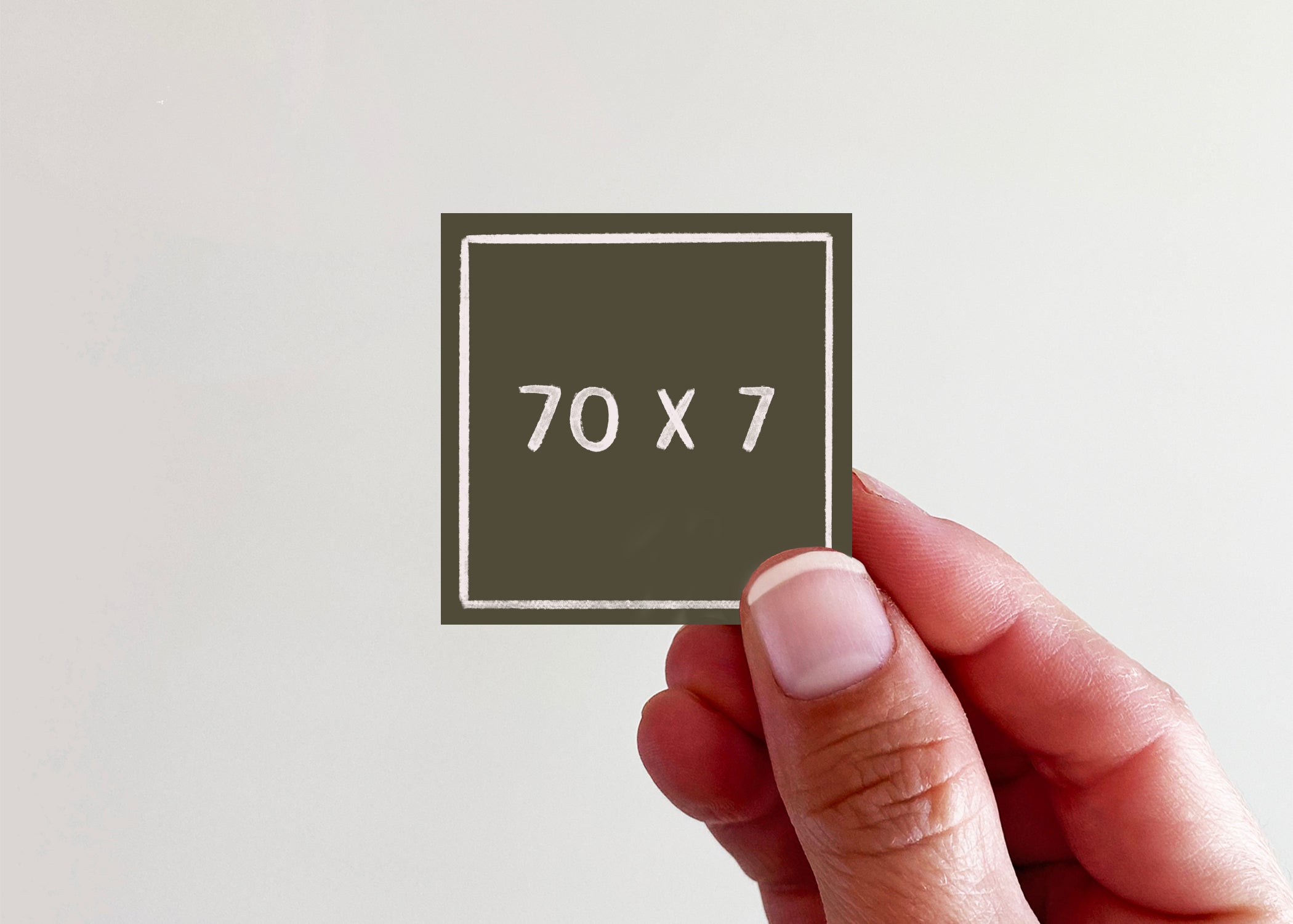 70 x 7 Vinyl Sticker – Kingfolk Co Wholesale