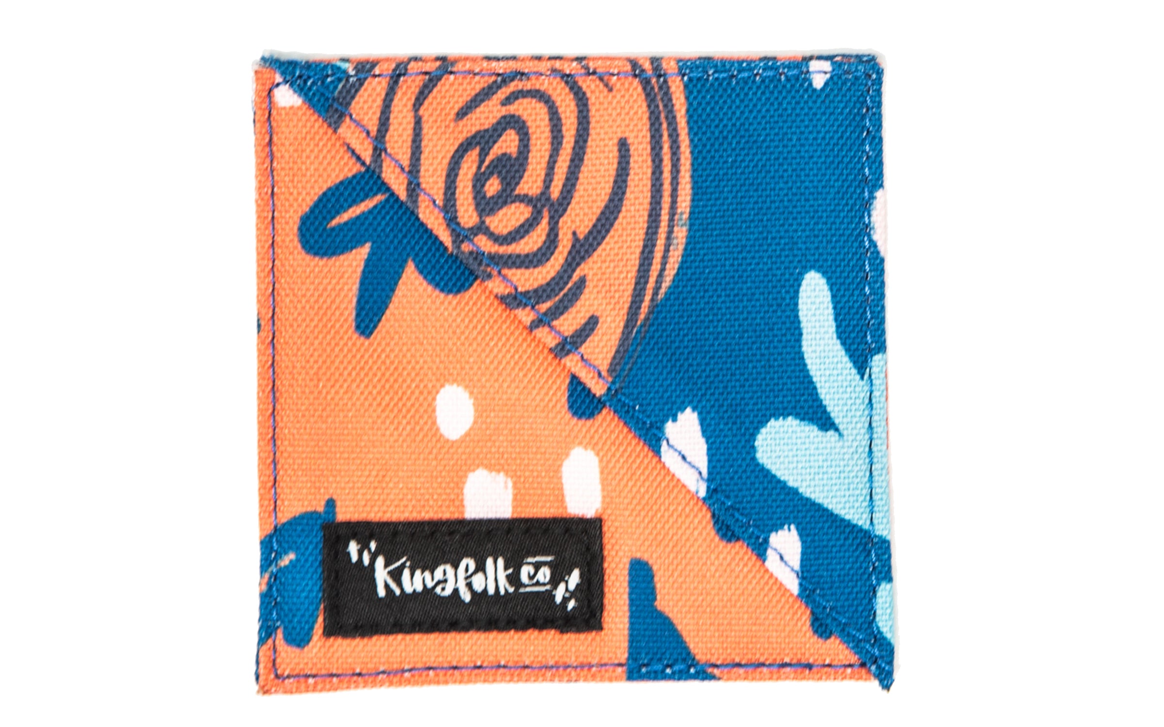 Orange + Blue Rose Corner Bookmark – Kingfolk Co Wholesale