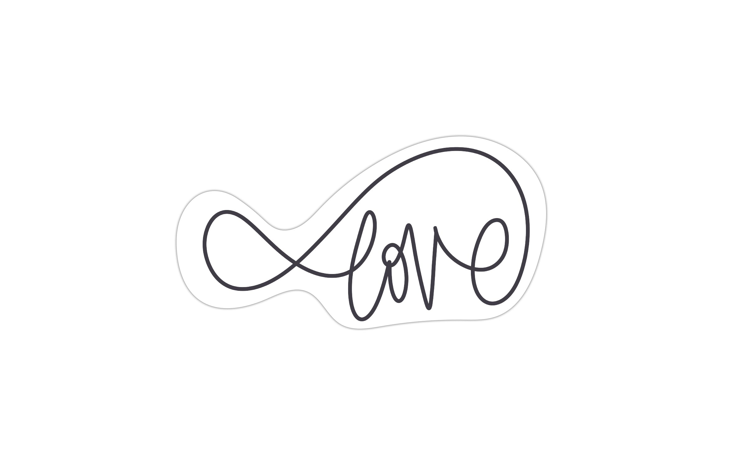 Infinity Love Sticker – Kingfolk Co Wholesale