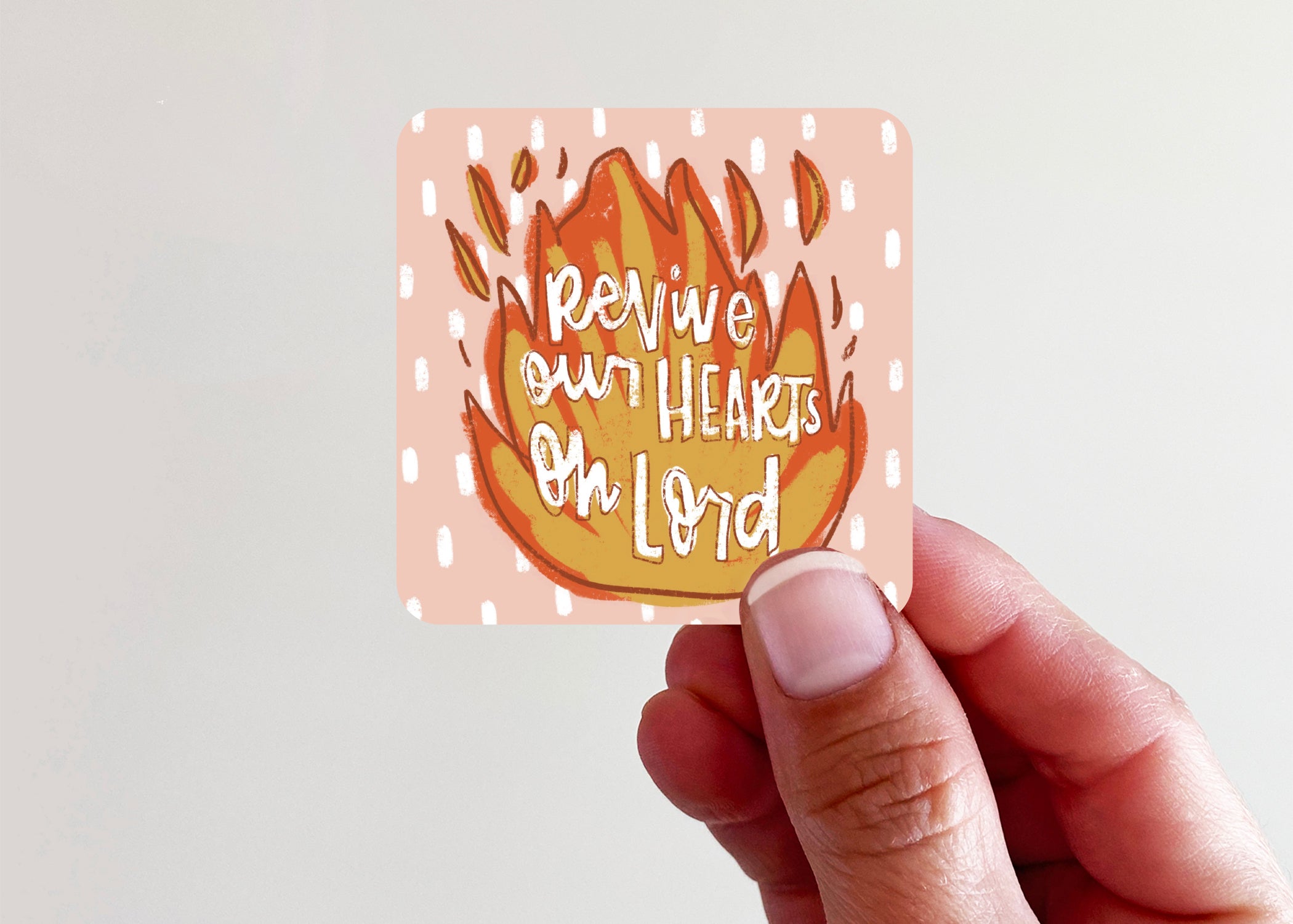 Revive our Hearts Fire Vinyl Sticker – Kingfolk Co Wholesale